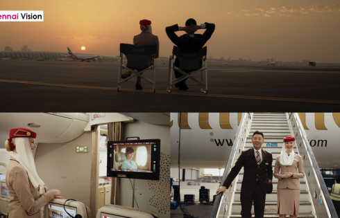Behind the scenes filming with Emirates brand ambassador, Penélope Cruz ...