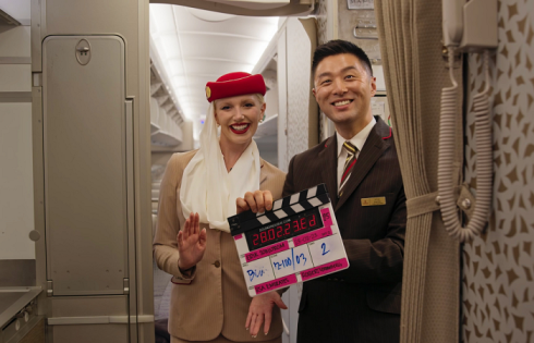 Behind the scenes filming with Emirates brand ambassador, Penélope Cruz ...